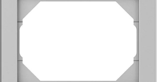 Vilma 3-gang frame vertical RV03mt, metal XP500